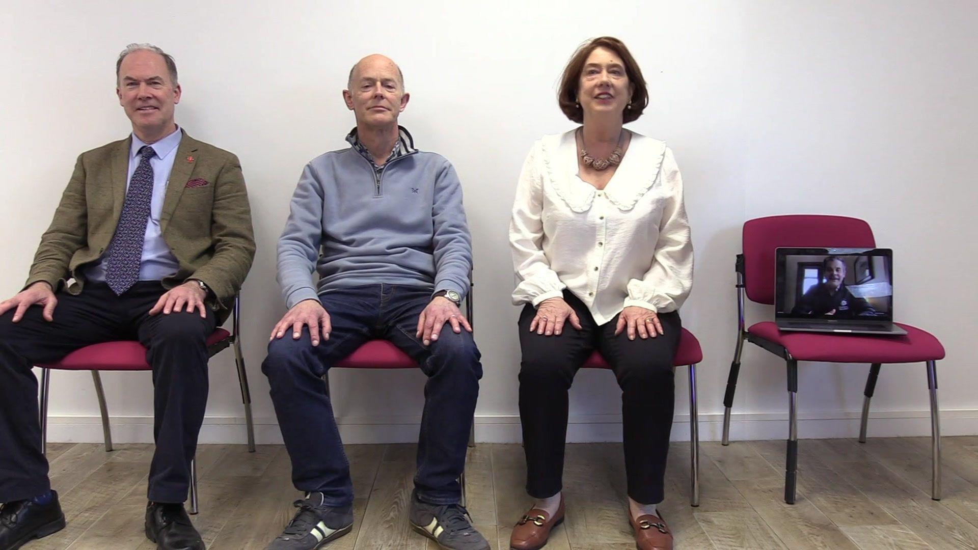 The family donating kidneys to their siblings