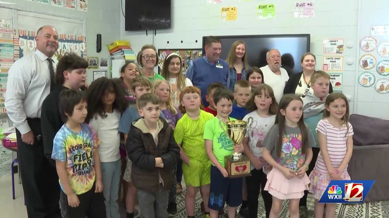 Students at Ronda Clingman Elementary collect food donations in honor ...