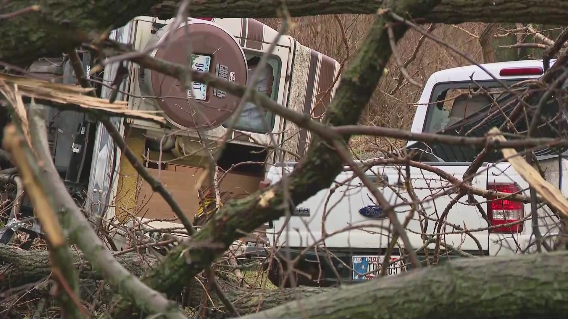 At least 2 dead after tornado rips through Newton County, Indiana