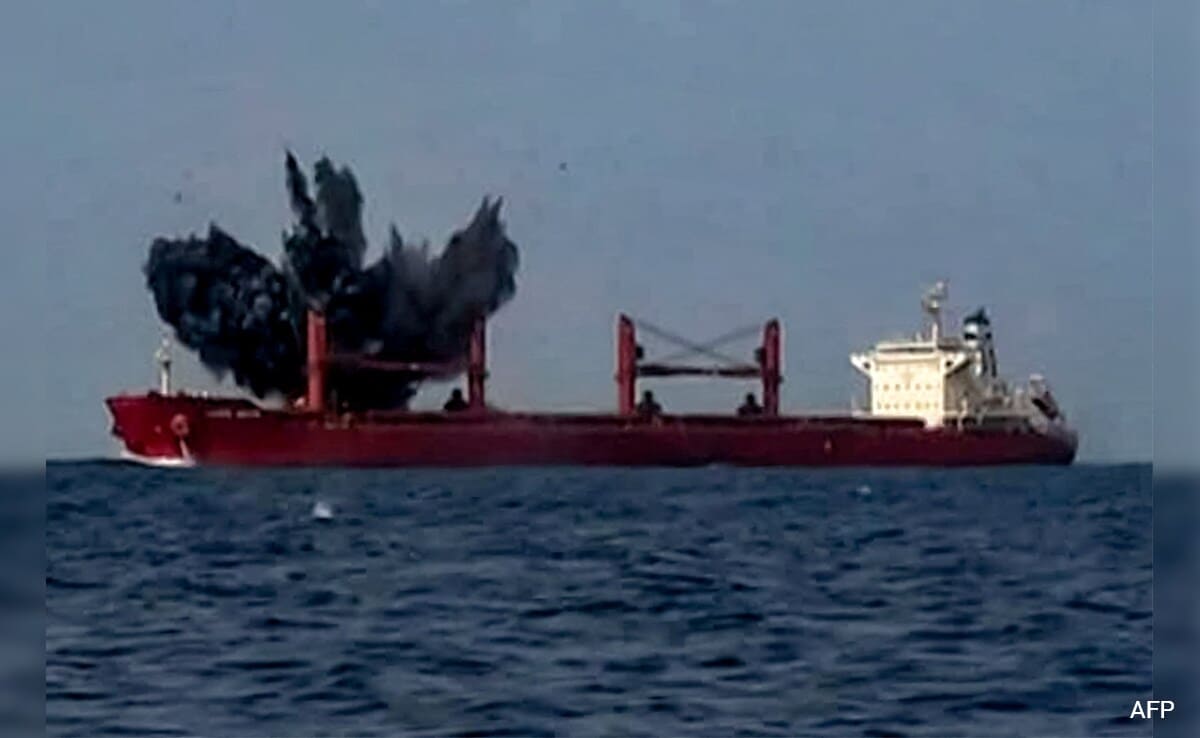 US-owned ship among 2 vessels hit by Iran in the Gulf, 1 dead