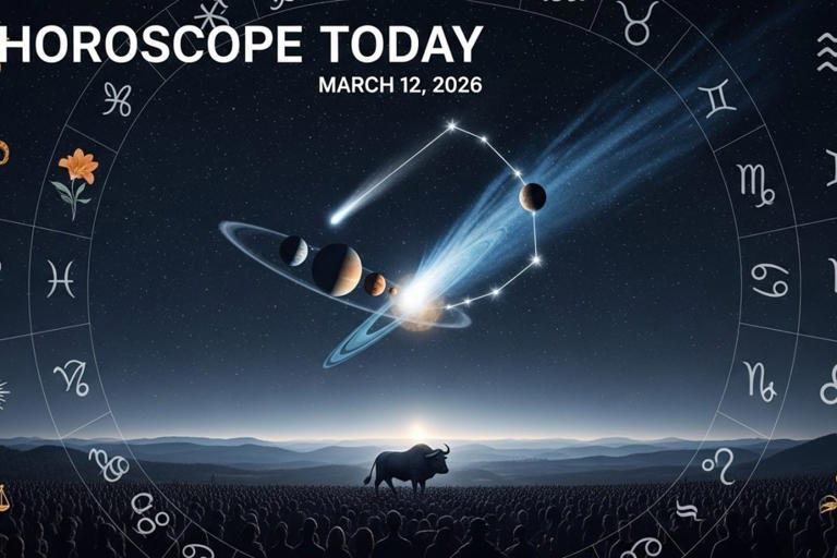 Horoscope today, March 12, 2026: Astrological predictions for all ...