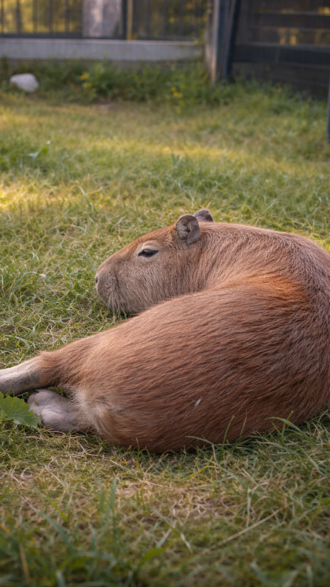 Is this peak laziness? Capybaras show their chill lifestyle