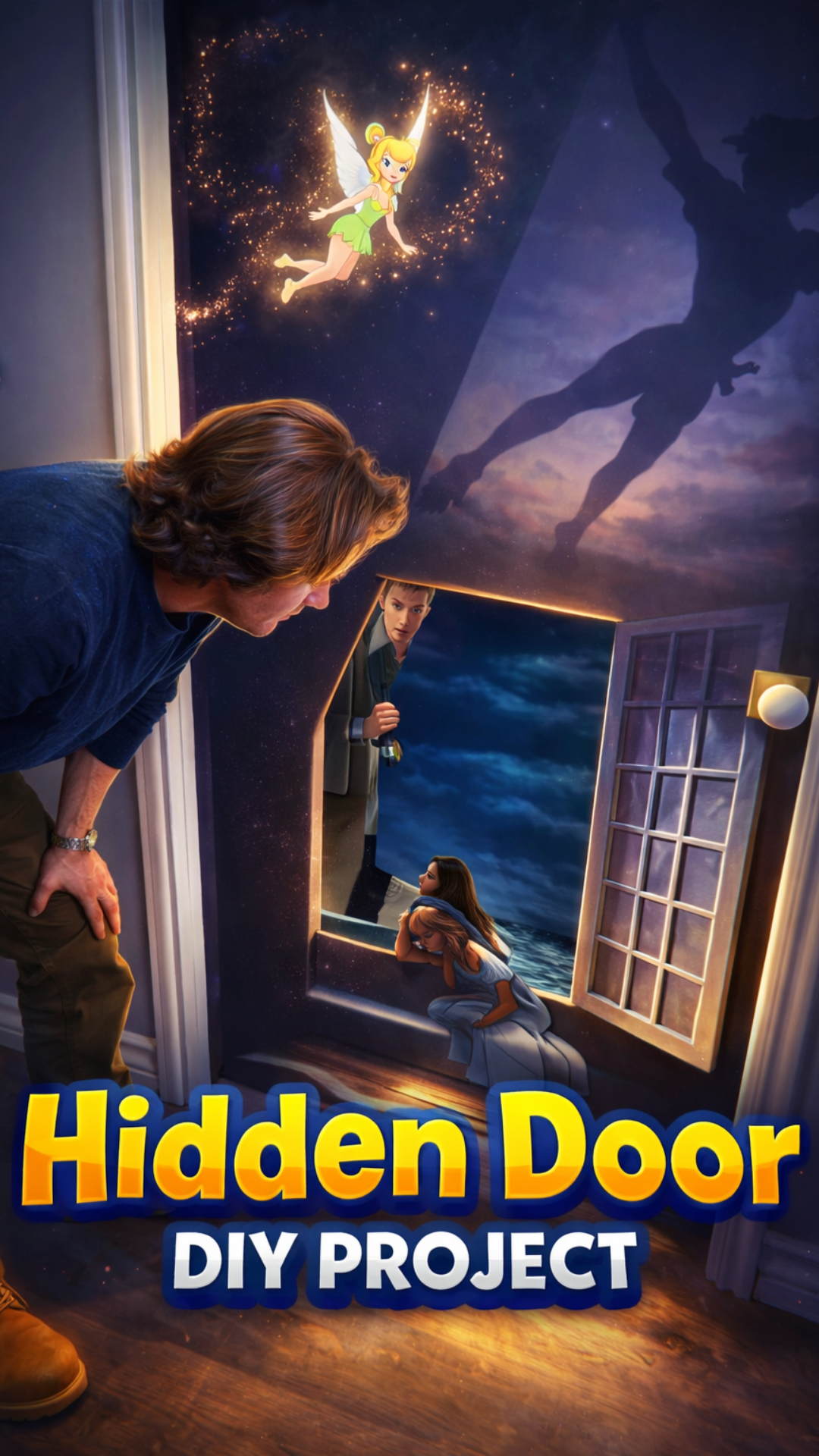 You won’t believe the secret dad put in this door