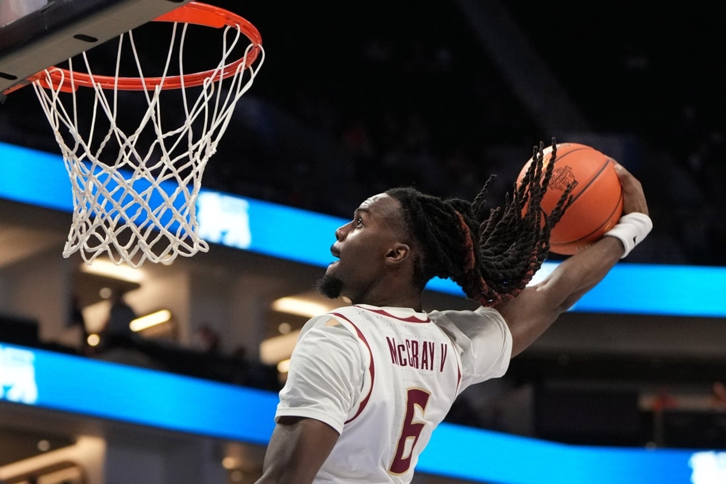 Robert McCray (30 points), red-hot Florida State best Cal