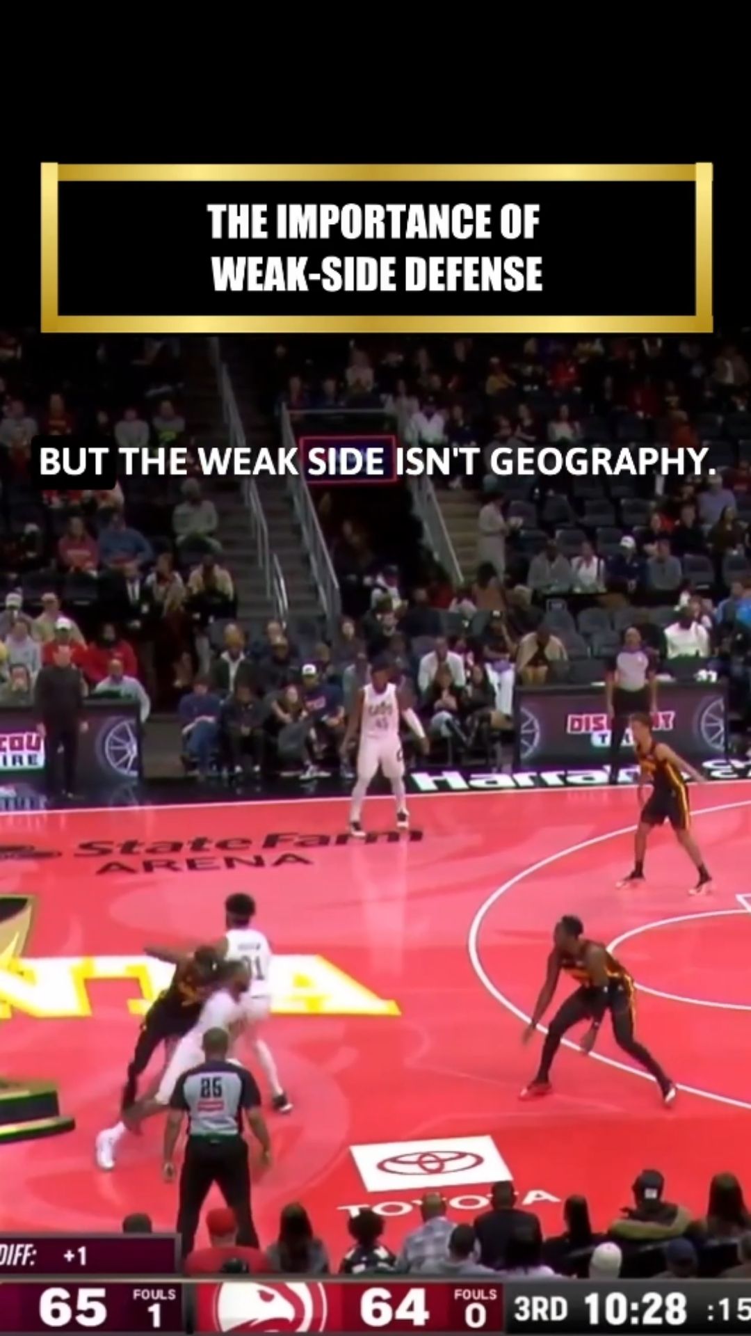 What NBA scouts look for in weak side defense