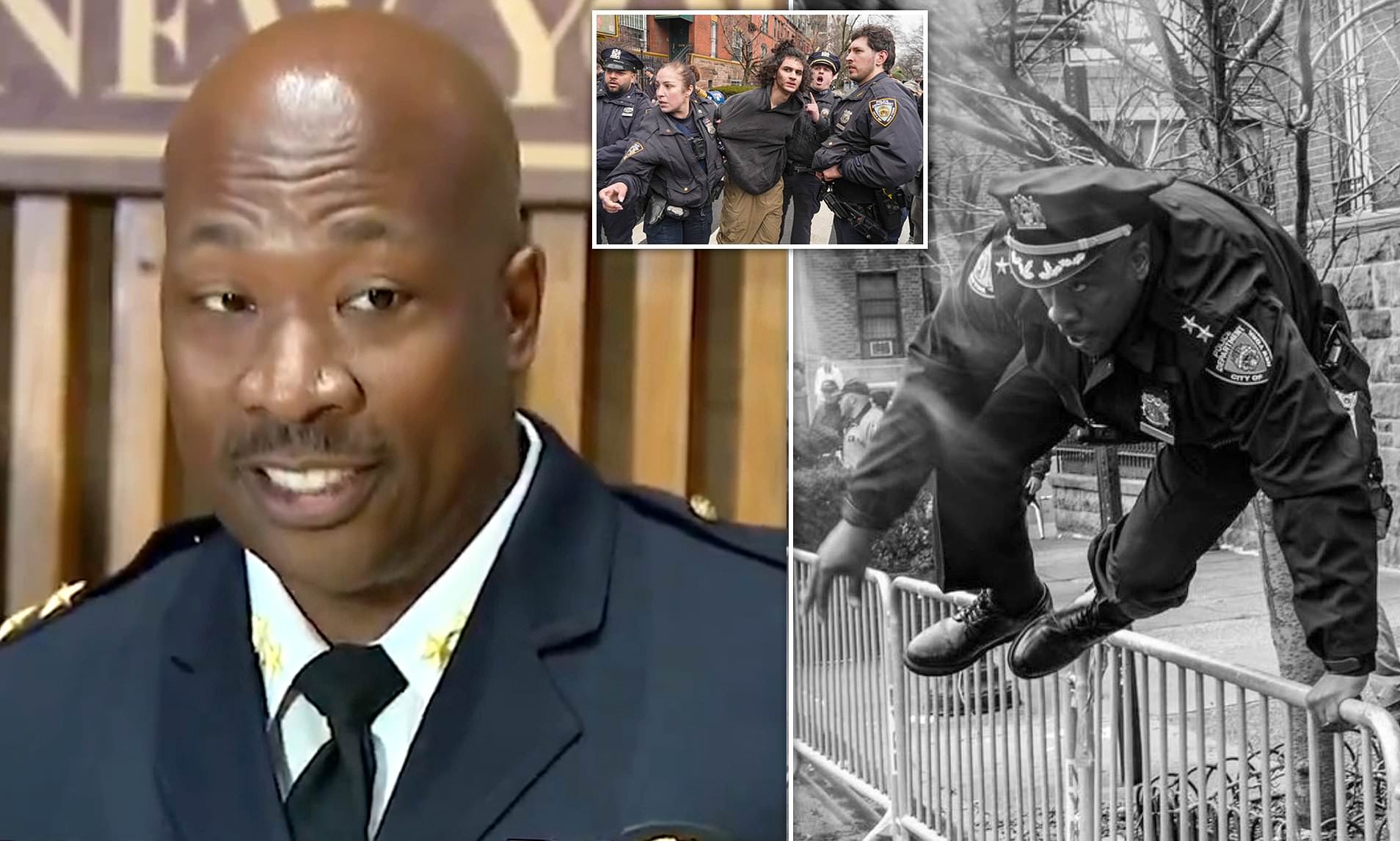 NYPD chief who leaped over barricade to catch bomb suspect speaks out ...