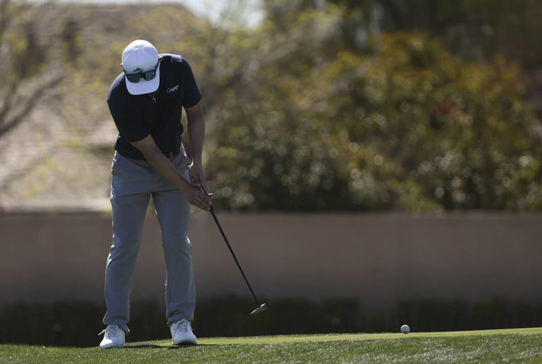 Coronado wins individual, team 5A boys golf match — photos