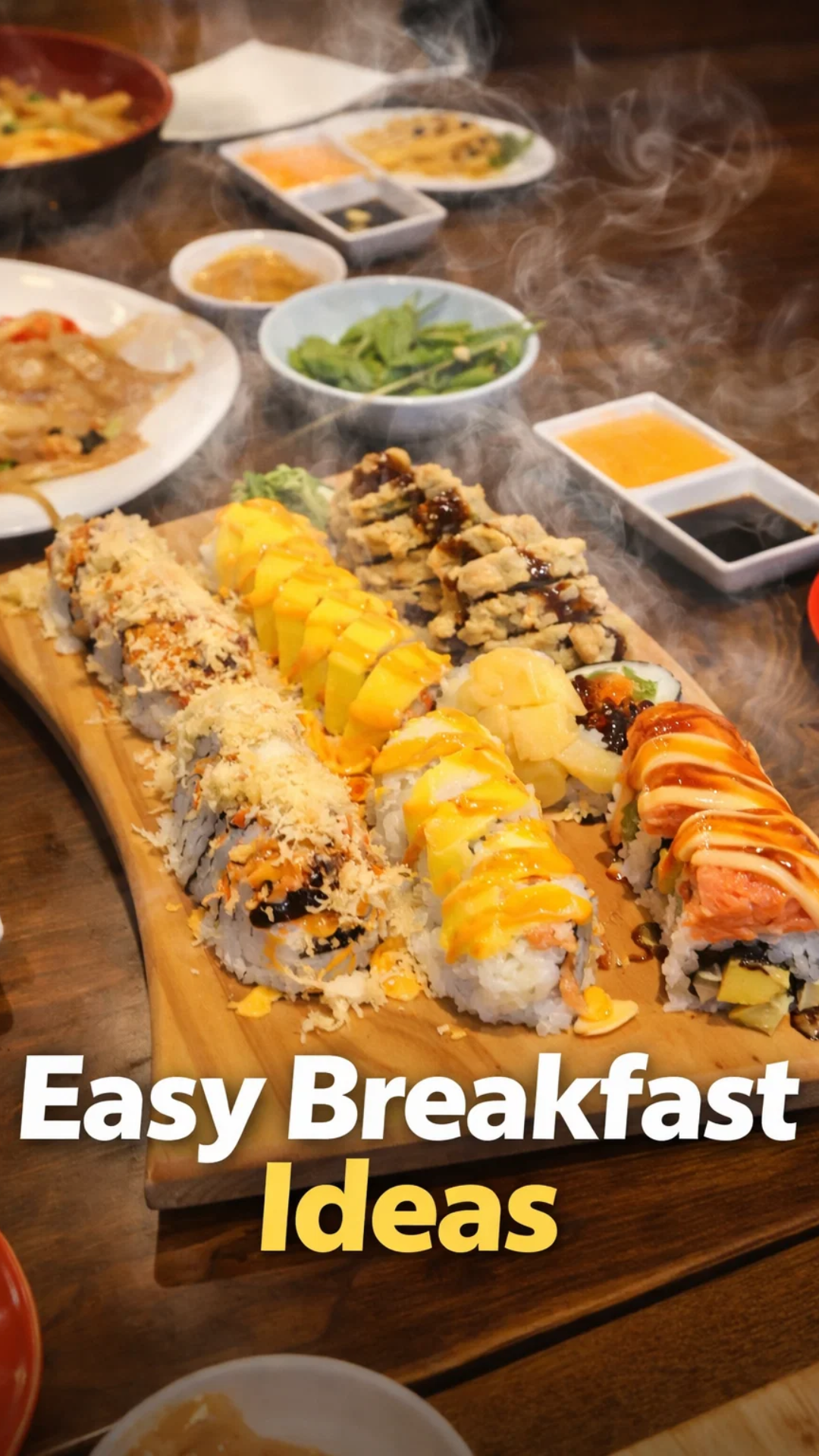 Easy breakfast ideas sushi French toast and suhoor favorites