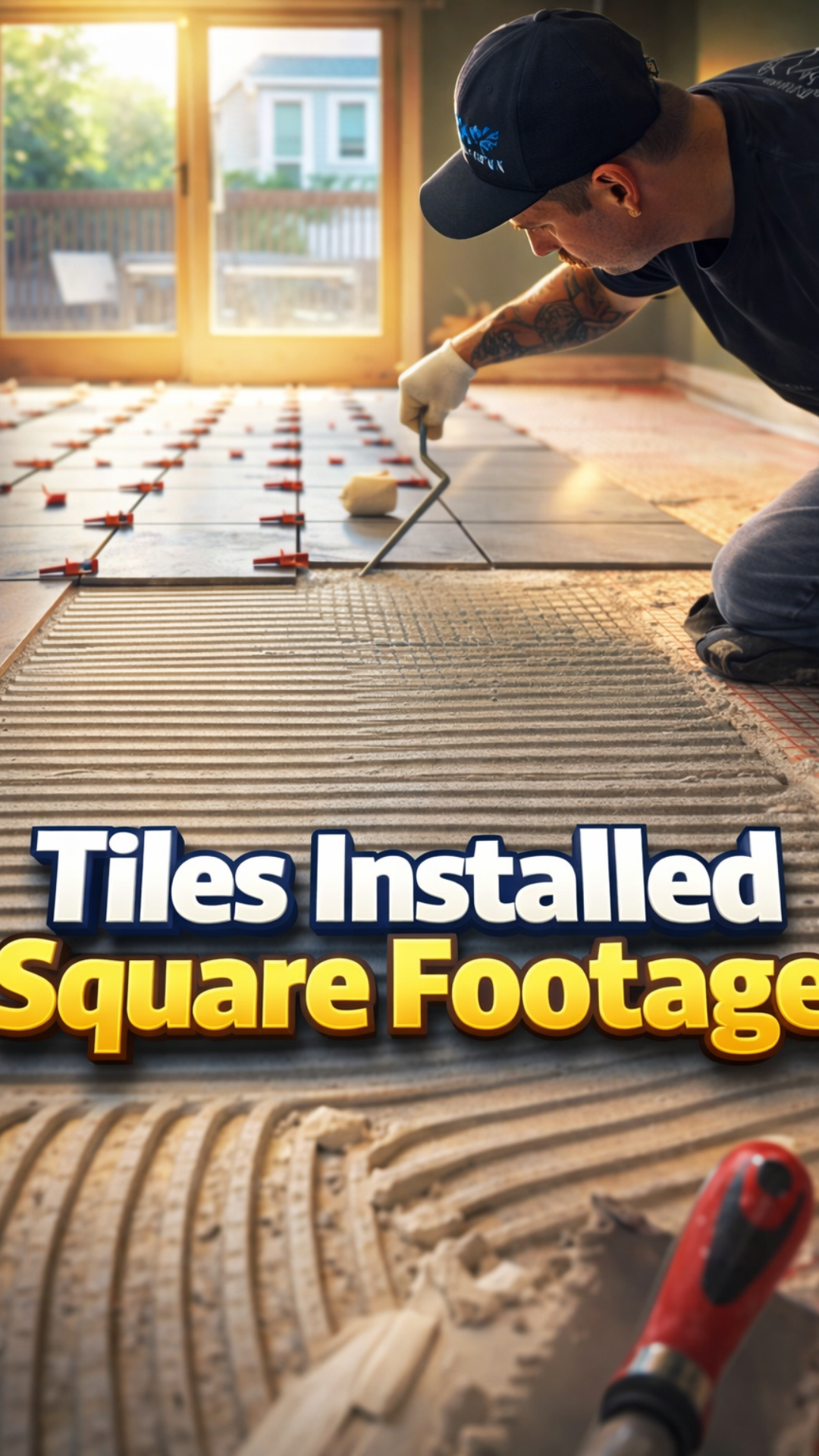 Tracking Daily Tile Installation Progress By Square Footage