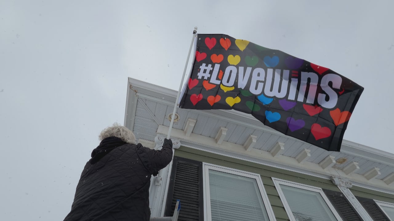 'Love wins,' Manitoba woman says after Pride flag stolen again