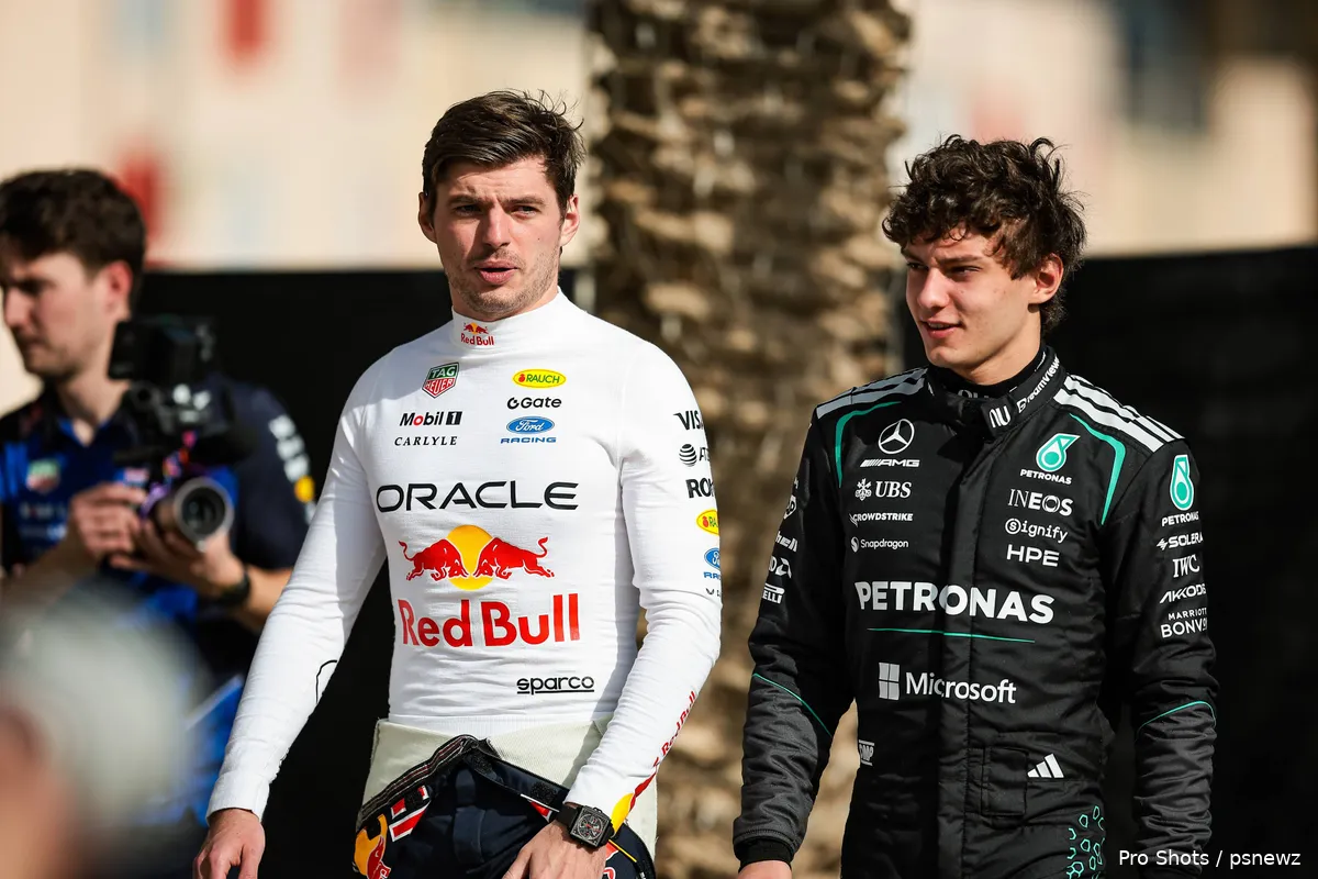 Voormalig Red Bull-coureur bespeurde Verstappen-trekje bij Antonelli ...