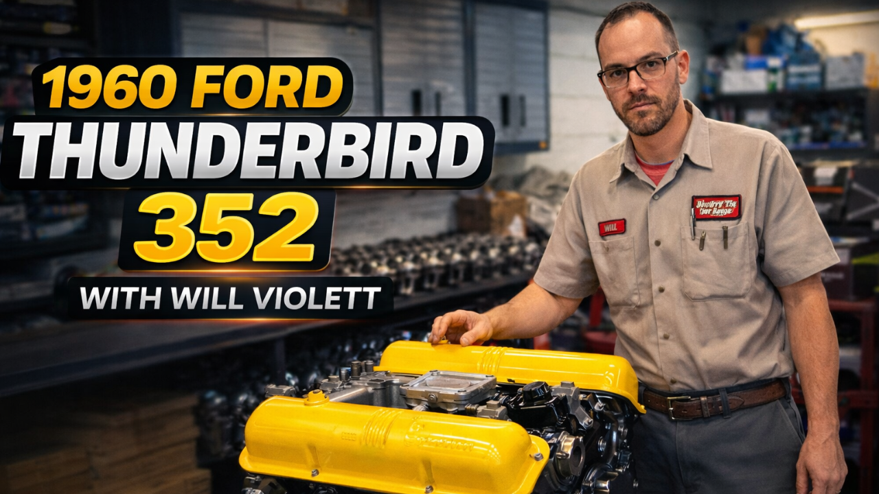 Inside the 1960 Thunderbird 352 engine shop talk