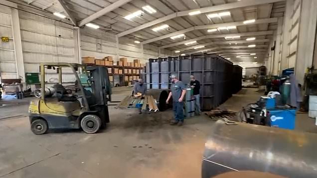 Inside the factory that's making bomb shelters for billionaires