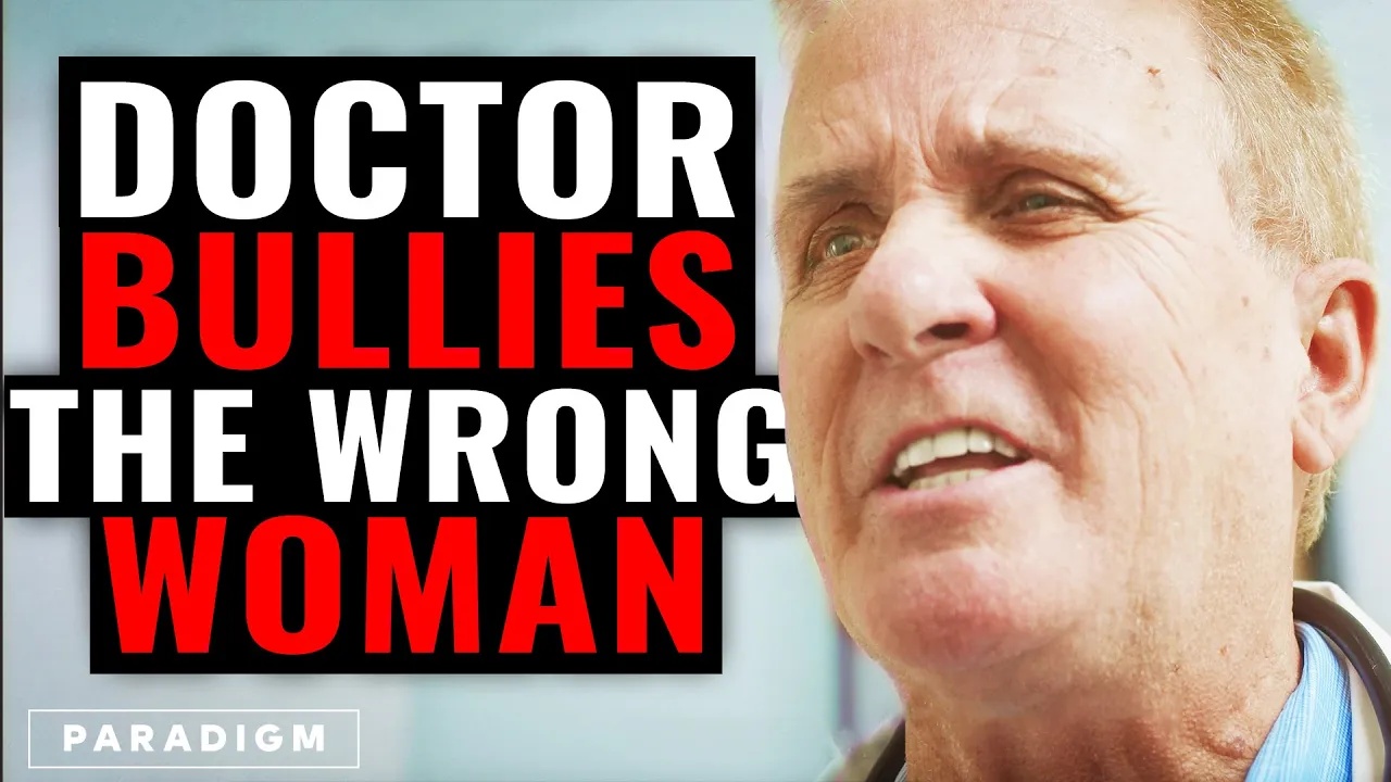 Sexist doctor humiliates sick woman (sketch)