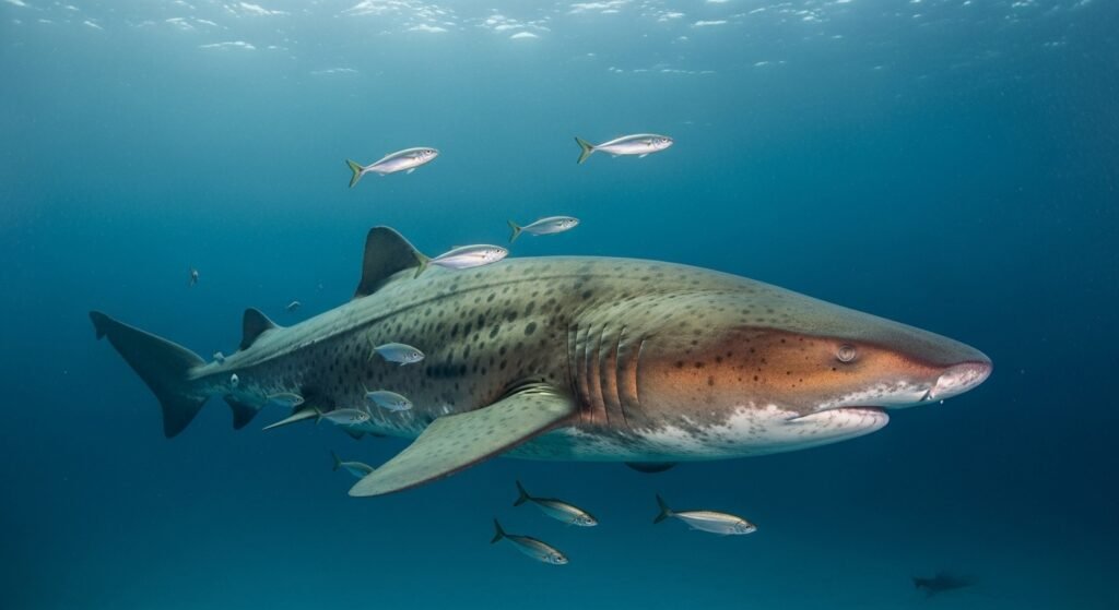 The 400-year-old shark still swimming today