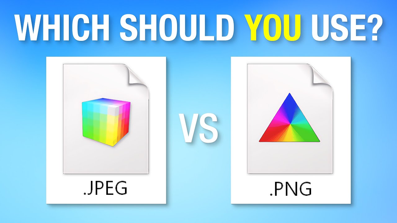 Learn whether you are actually using the wrong image format