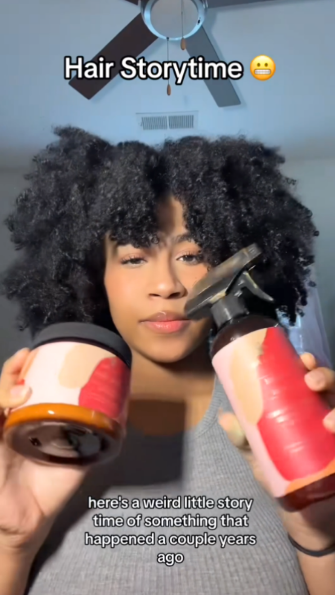 Afro hair storytime and natural hair journey