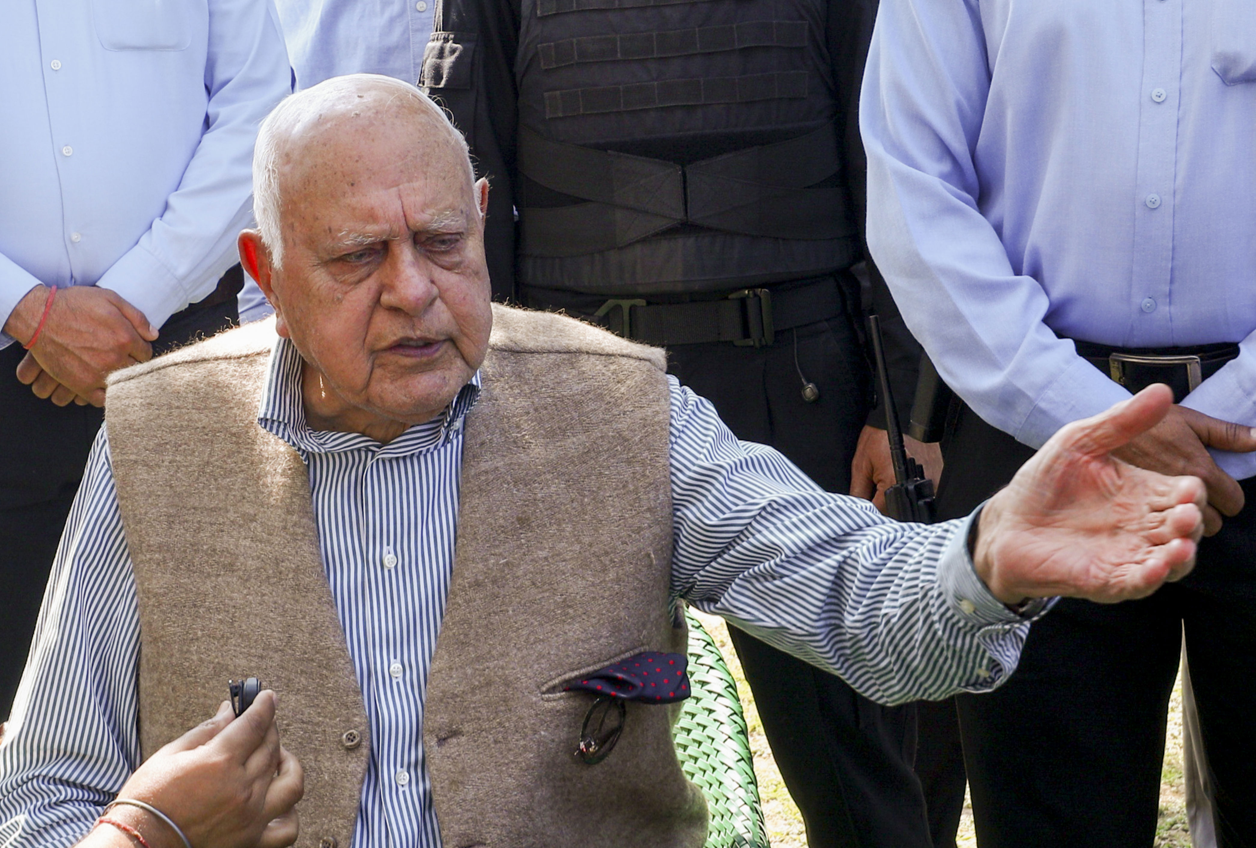 'God saved me': Farooq Abdullah reacts to assassination bid; flags ...