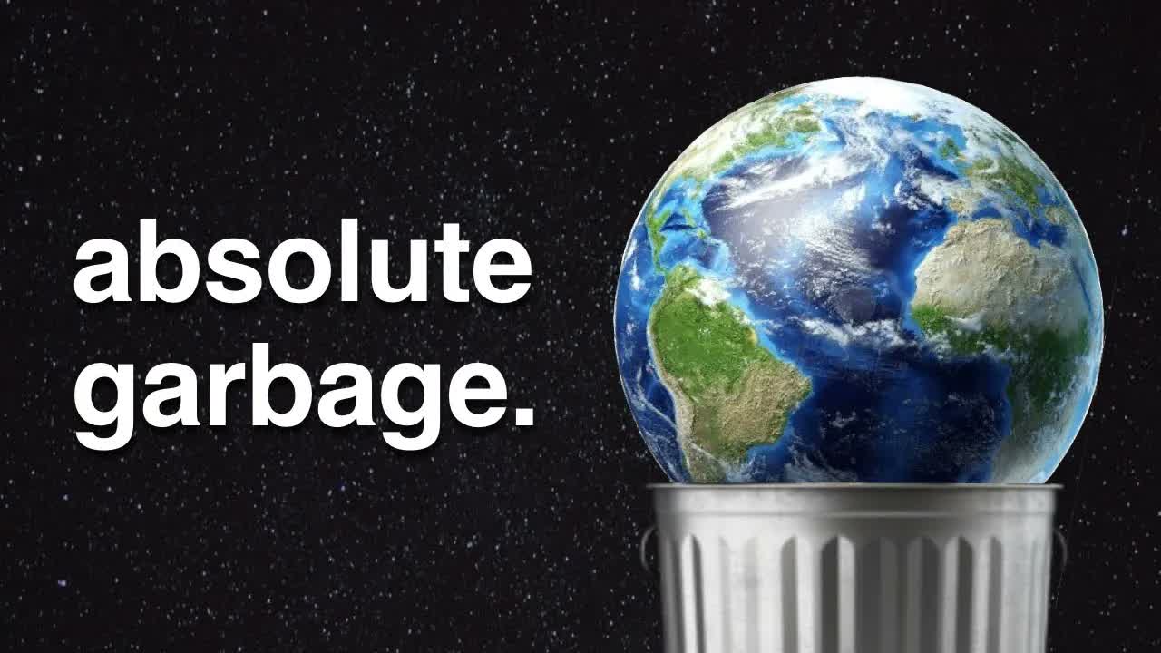 Earth is a badly designed world