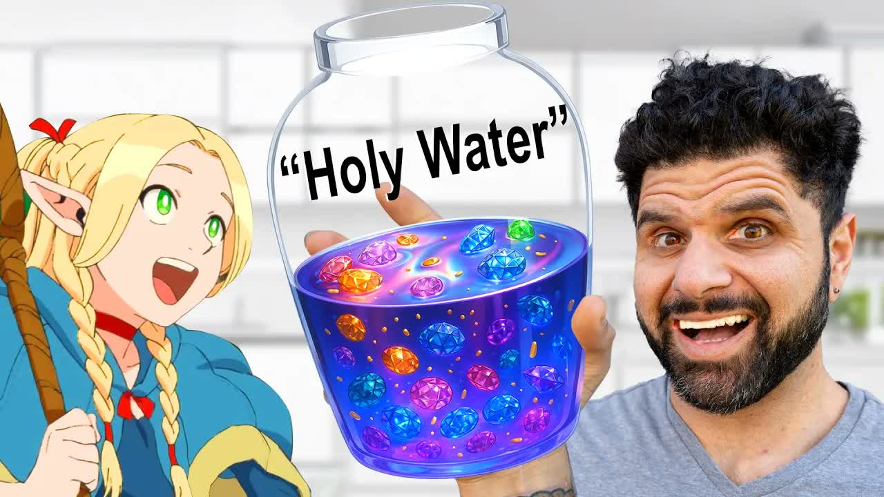 Recreating the strange holy water recipe from Delicious in Dungeon and ...