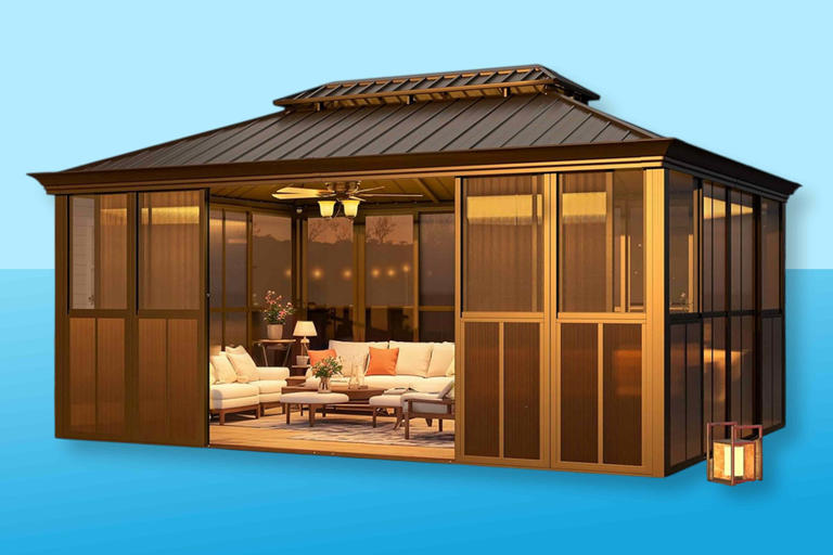 Yes, you can buy a cabana-inspired sunroom that transforms into a bug ...