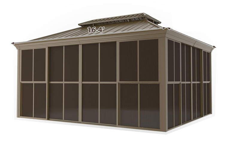 Yes, you can buy a cabana-inspired sunroom that transforms into a bug ...