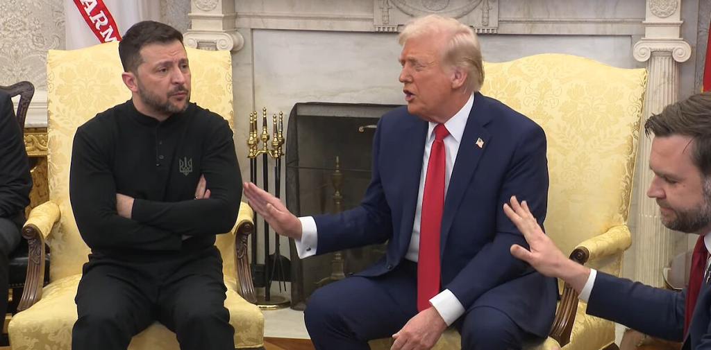 Erinnern Sie sich, als Trump sagte, die Ukraine halte „nicht die Karten ...