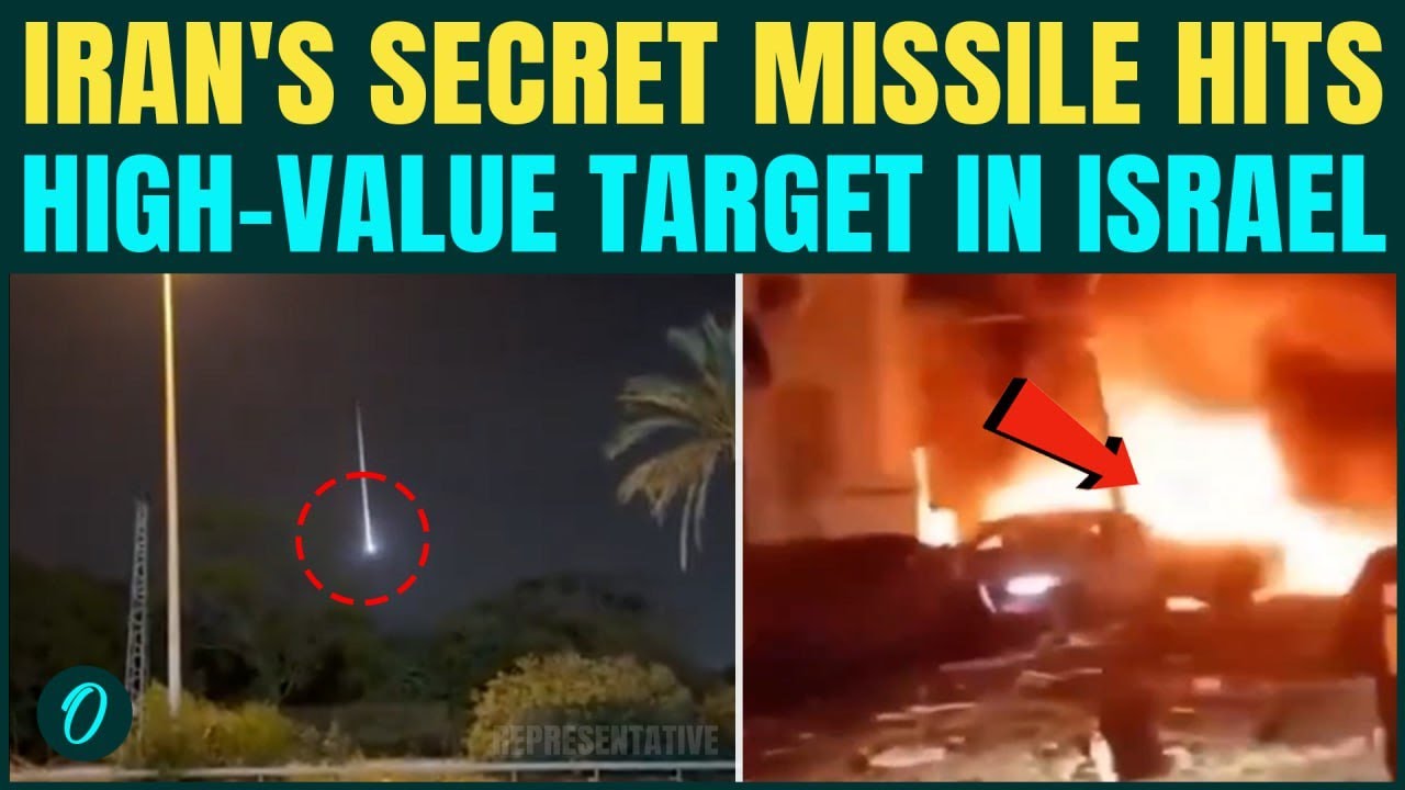 Iran pounds Israel with secret missile carrying ton-heavy bombs | Tel ...