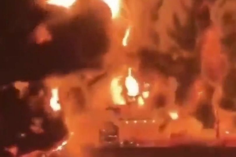 Fireball explosions destroy oil tankers in Iran bomb boat attack as ...