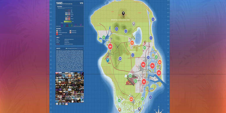 This GTA 6 interactive map lets you start planning your adventures now