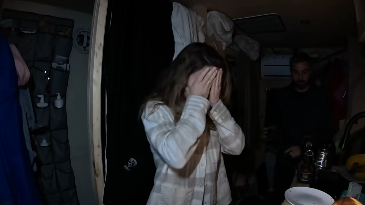 A bad morning in van life: No power, no water