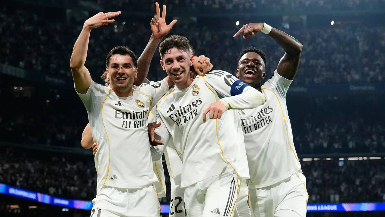 Real Madrid shifts focus back to La Liga after Valverde's Champions ...