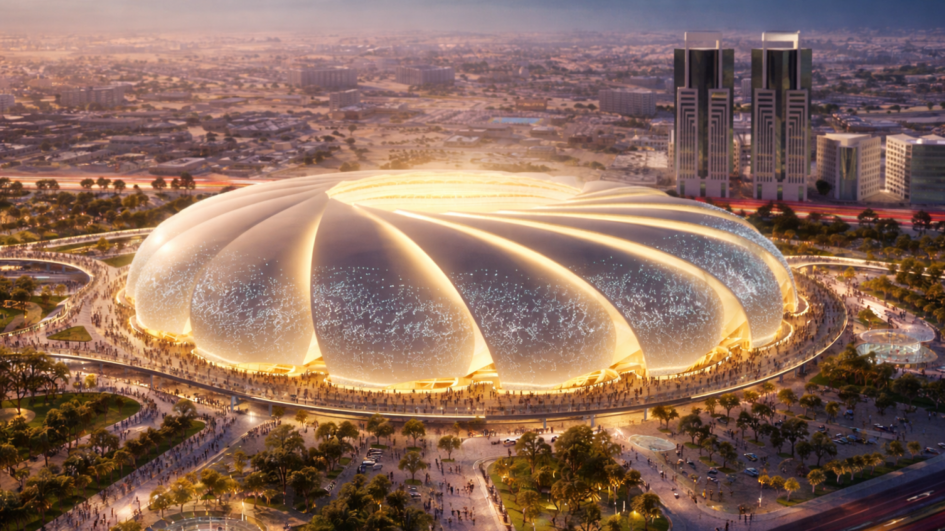 The 2034 World Cup in Saudi Arabia, the stadiums, cities, and ...