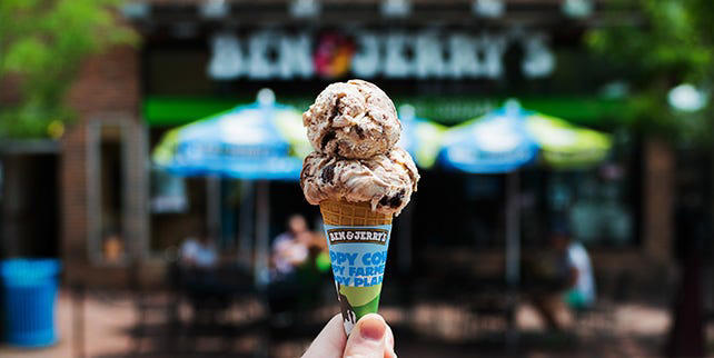 When is Ben & Jerry's free cone day? Ice cream chain reveals date