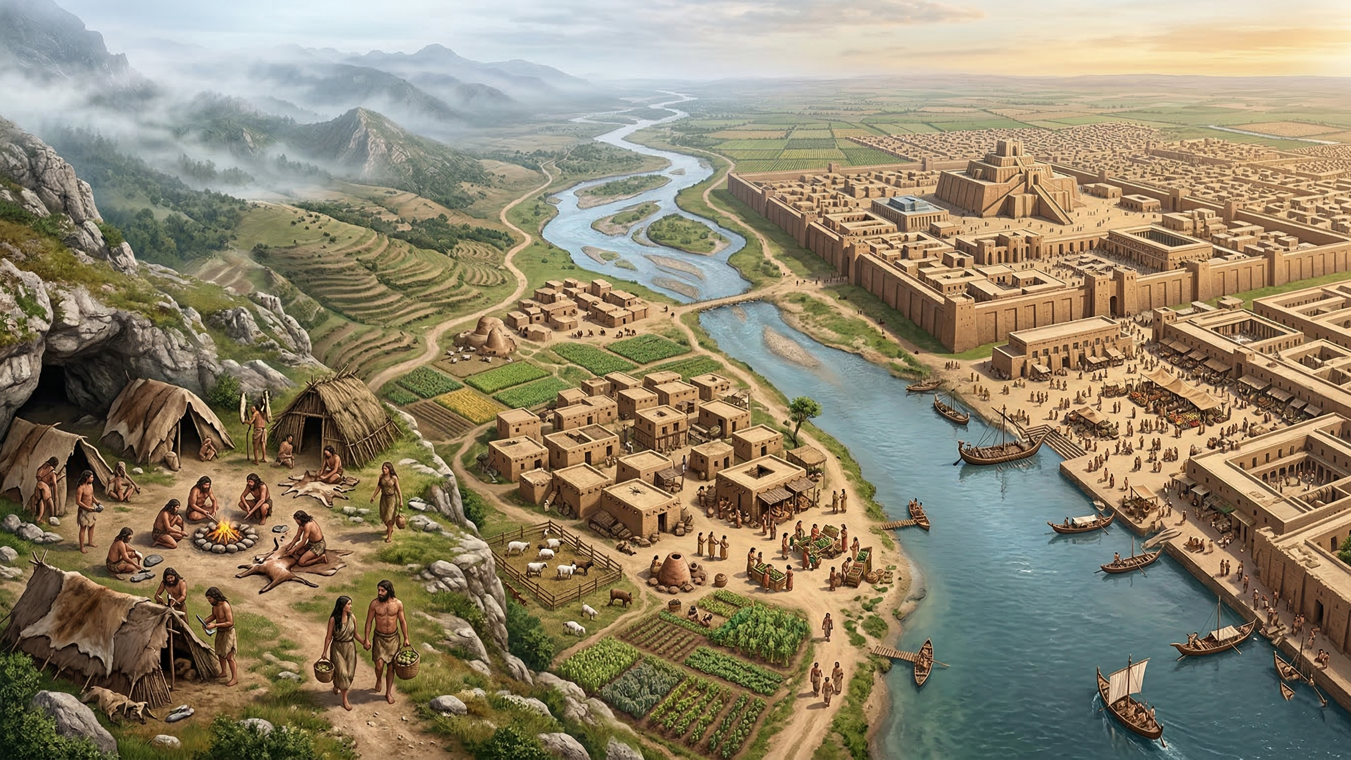 Human civilization began in today's Iran