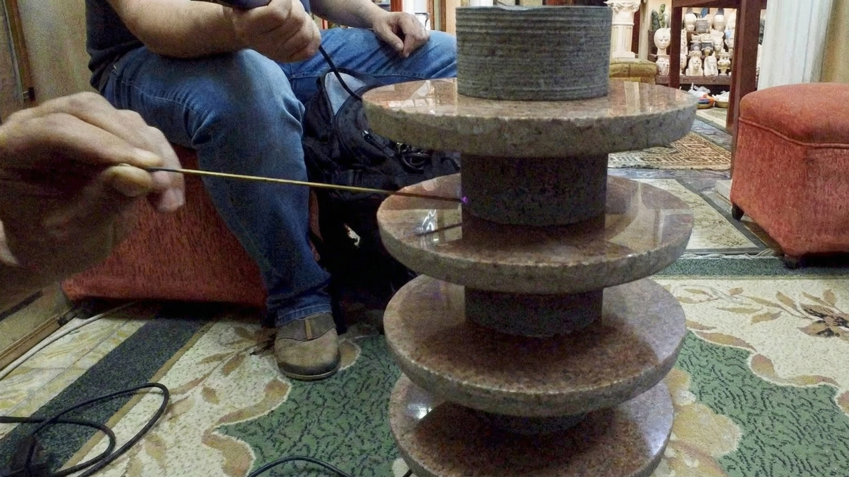 Scientists tested ancient stones with 500,000 volts and the results ...