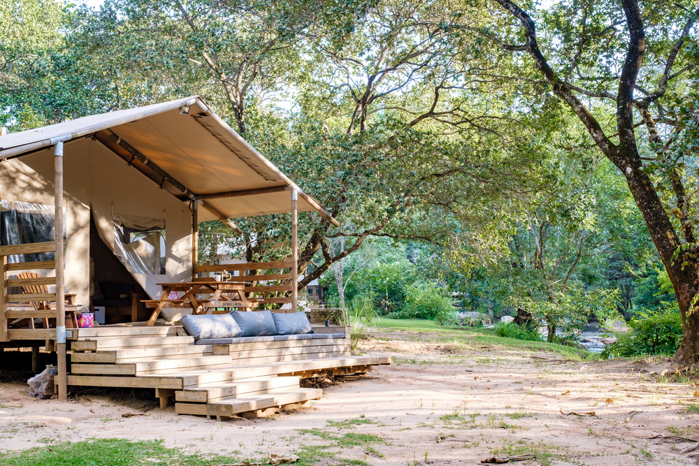 High-end safari lodges in Africa