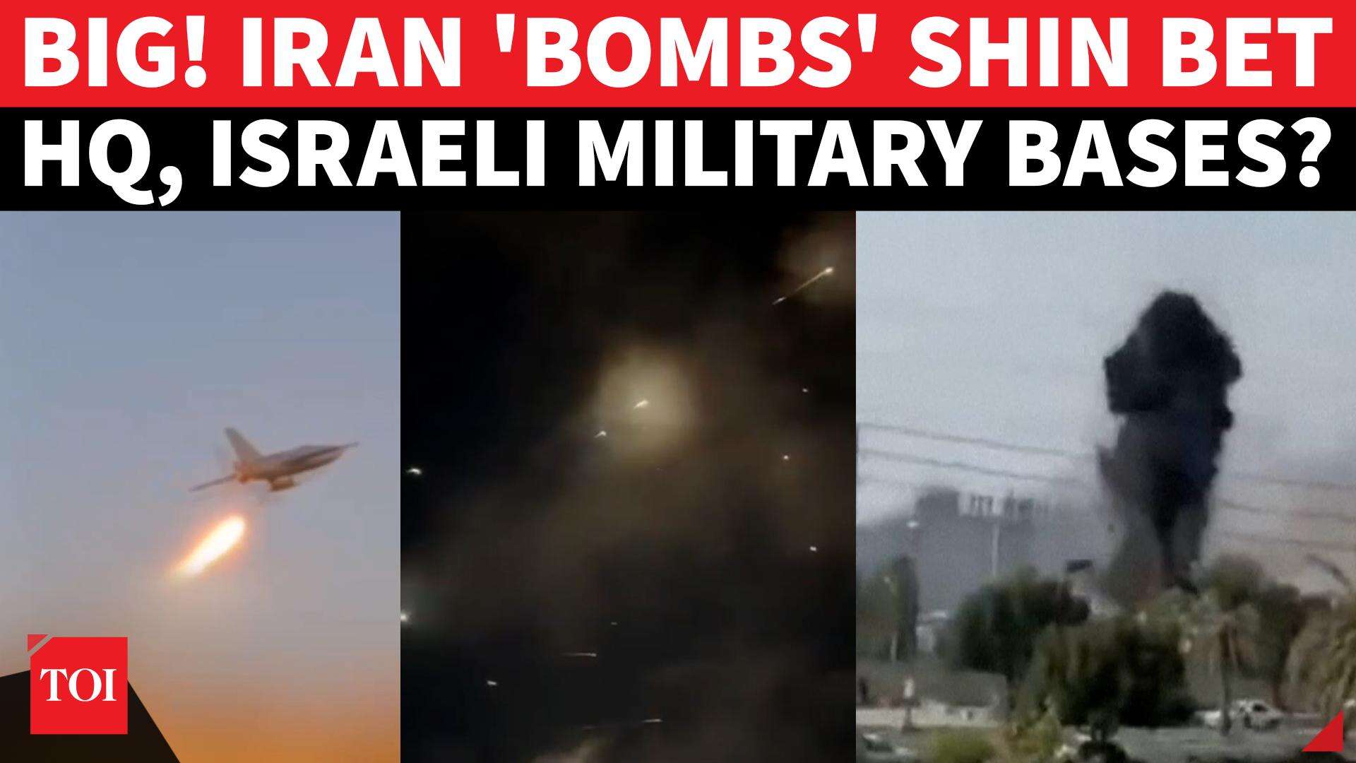 Iran claims attack on Shin Bet HQ; Hezbollah targets Israeli military ...