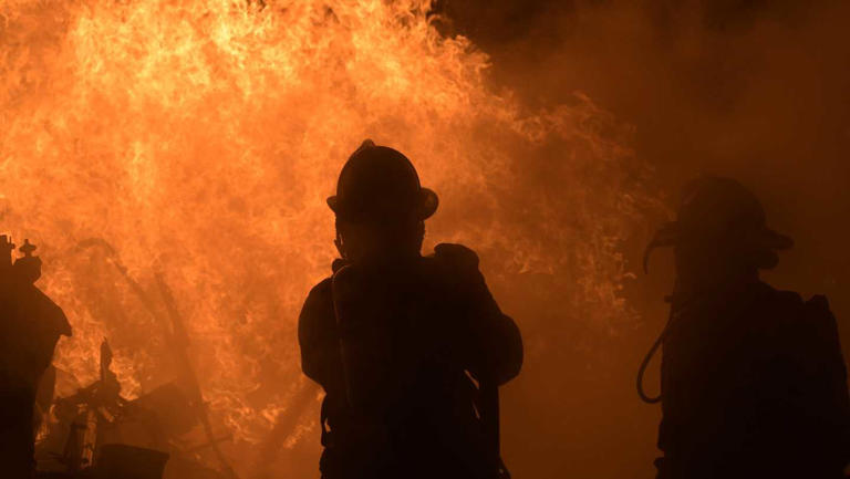 Semi catches fire following crash on Interstate 40 in Albuquerque