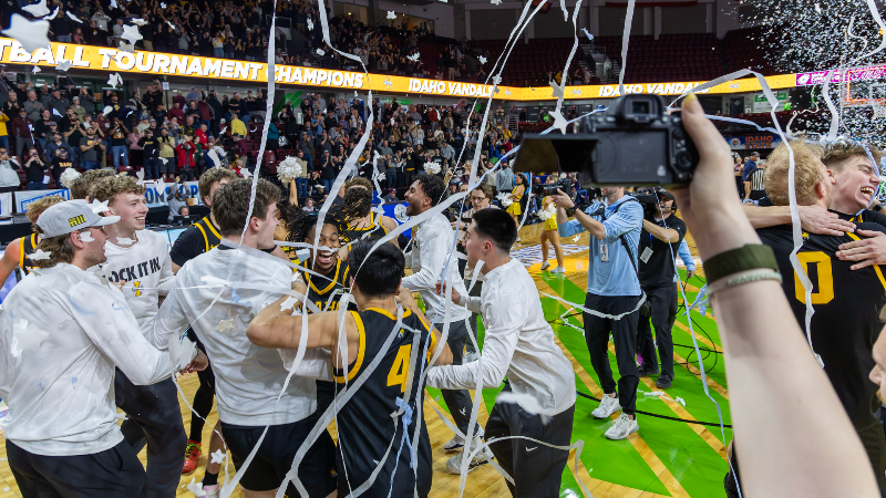 Idaho Vandals win Big Sky men's basketball championship