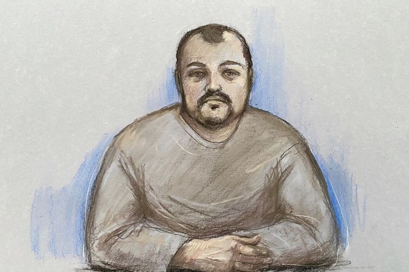 Anthony Russell appears in court charged with Ian Huntley’s prison murder