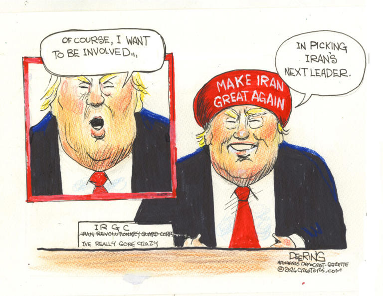The latest syndicated political cartoons (3/12)