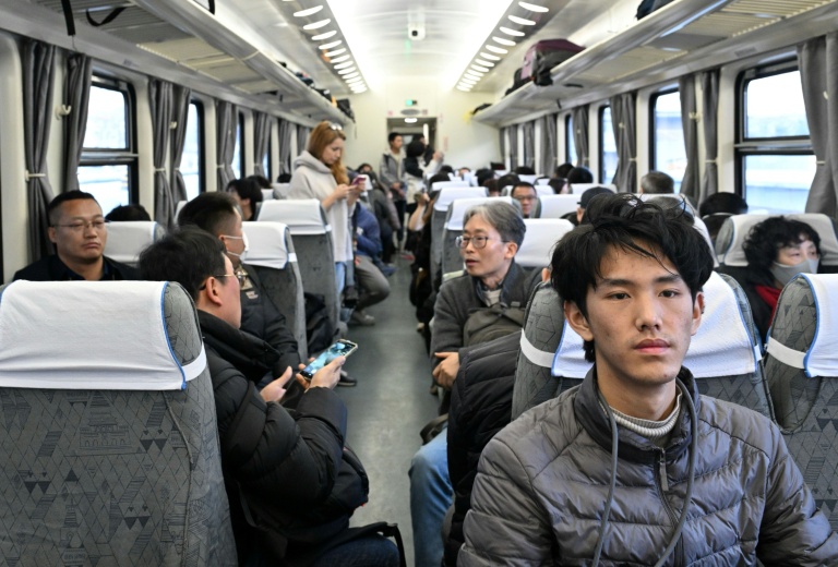 China-North Korea train arrives in Pyongyang after 6-year halt