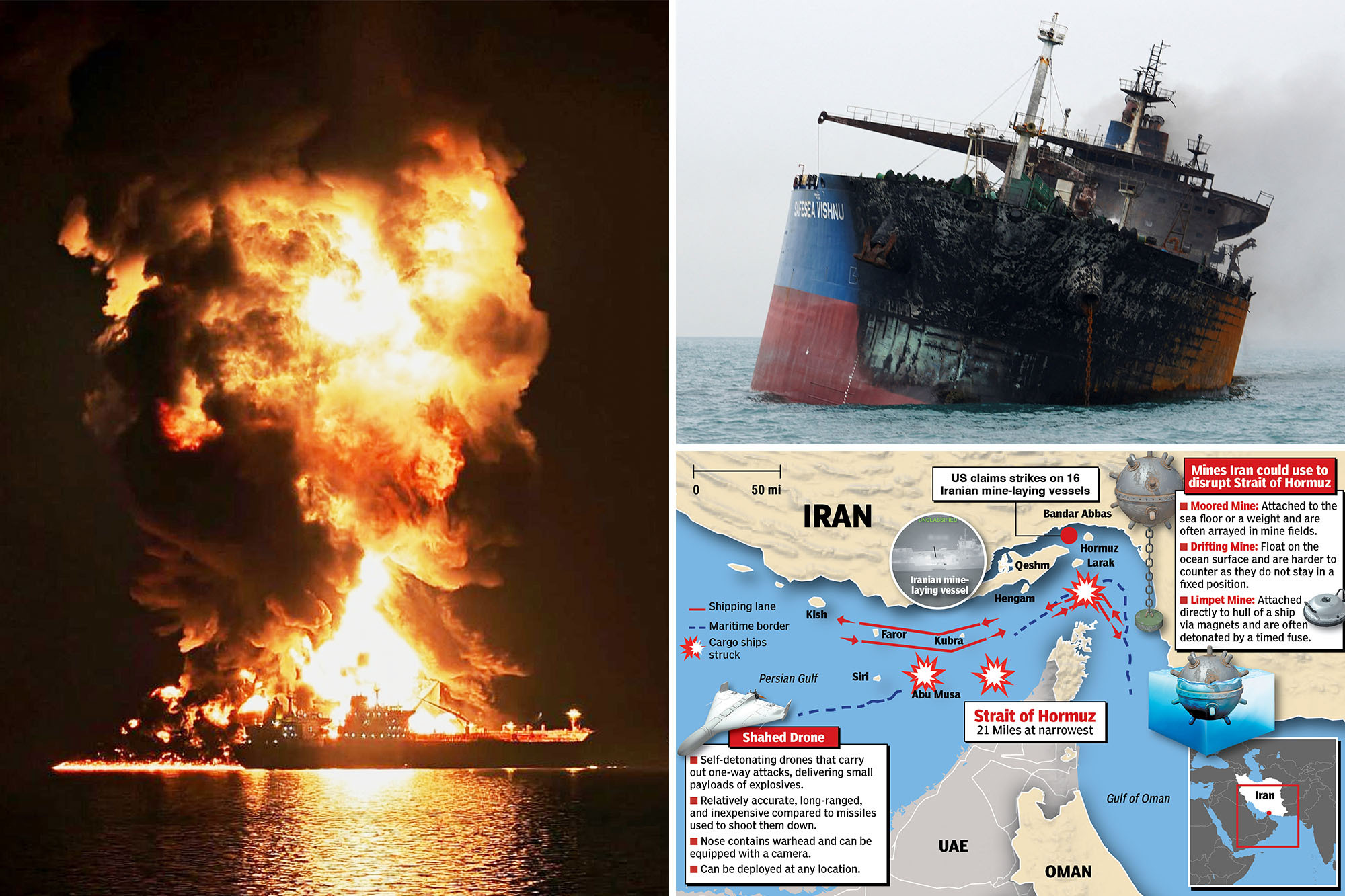 Oil prices surge above $100 per barrel after six ships attacked in ...