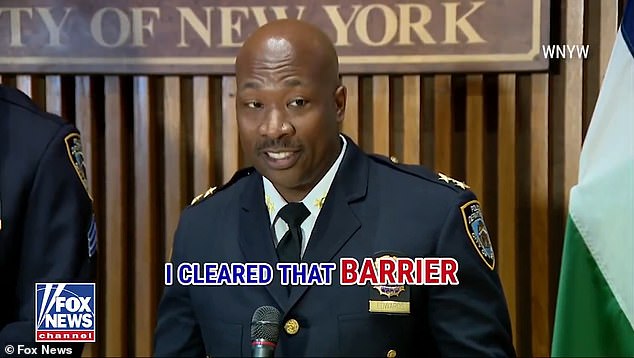NYPD chief who leaped over barricade to catch bomb suspect speaks out ...