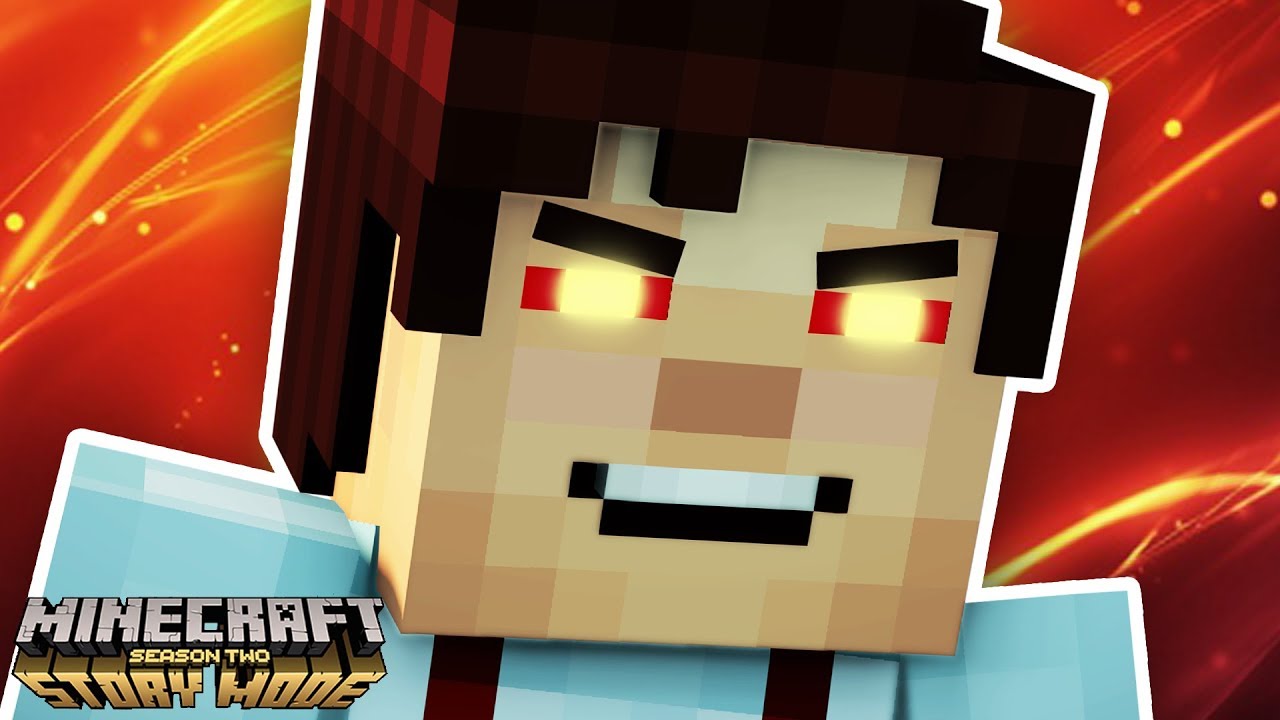 Jesse turns evil in Minecraft Story Mode
