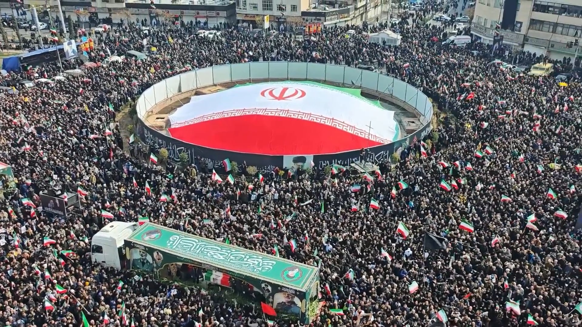 Iran: Large crowds attend military funeral for victims of US-Israeli ...