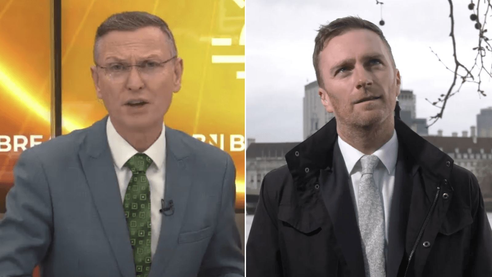 'It's mixed messaging!' Watch moment top Tory rolls eyes at GB News ...