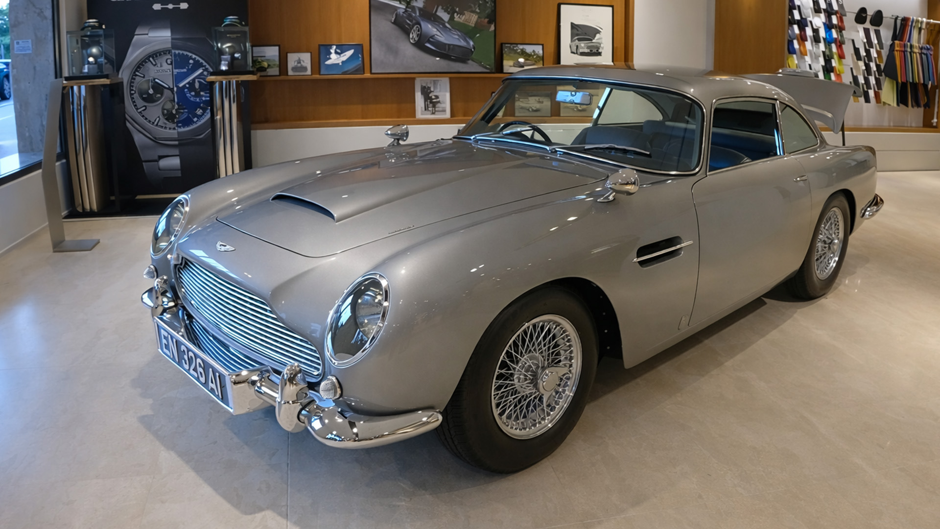 A closer look at the James Bond Aston Martin DB5