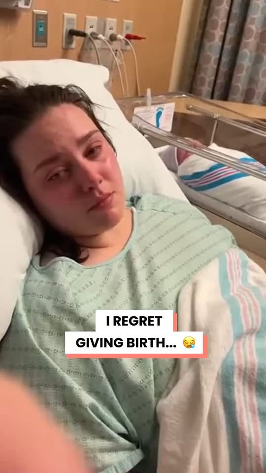 Her labor lasted 24 hours